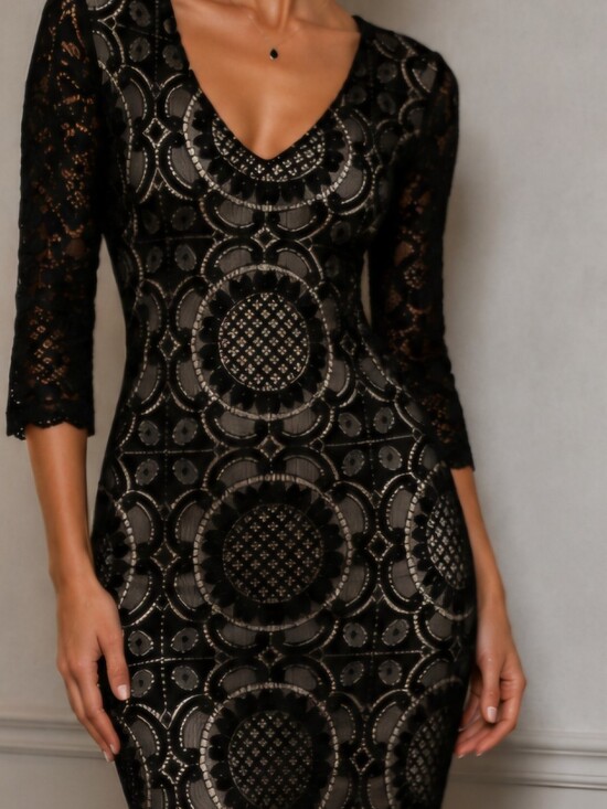 Jack Rogers | Dresses | Dark Romantic Jack Rogers Y2k Black Overlay ...